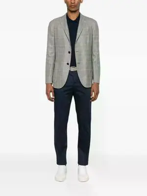 Kiton Logo-patch Trousers