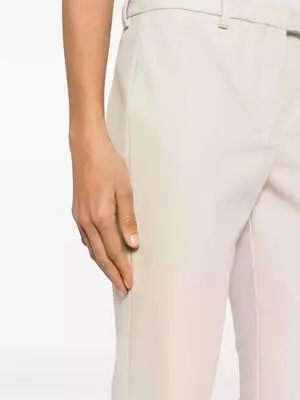 Max Mara Pressed-crease Flared Trousers