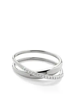 Monica Vinader Nura Wrap Ring - Silver