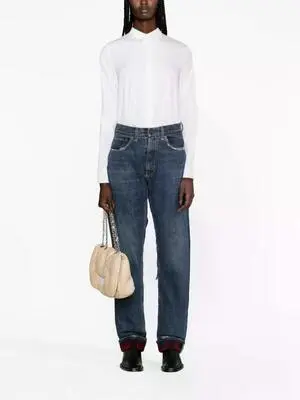 MAISON MARGIELA Ripped Straight-leg Jeans