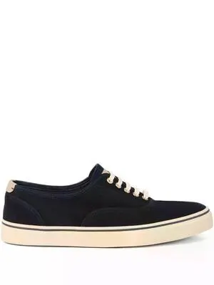 Brunello Cucinelli Leather Sneakers - Blue