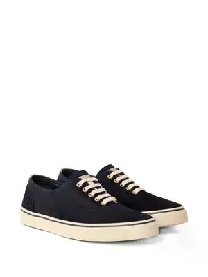Brunello Cucinelli Leather Sneakers - Blue