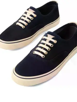Brunello Cucinelli Leather Sneakers - Blue
