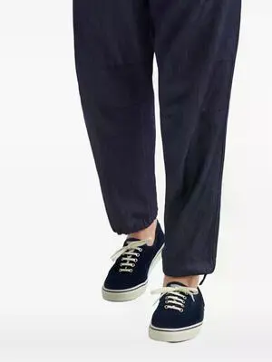 Brunello Cucinelli Leather Sneakers - Blue