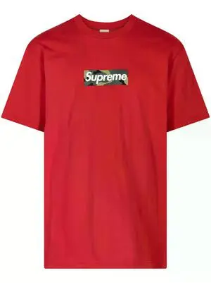 Supreme Box Logo Cotton T-shirt - Red