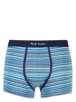Paul Smith Logo-waistband Striped Boxers