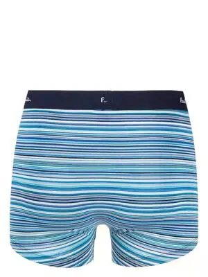 Paul Smith Logo-waistband Striped Boxers