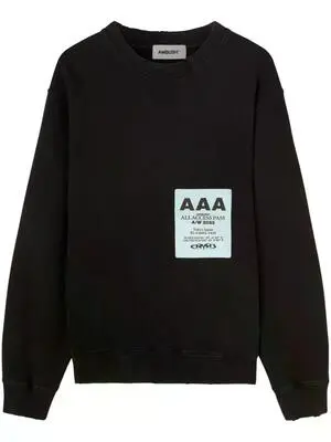 AMBUSH Cotton Sweatshirt With Patch Detail