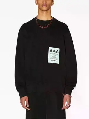 AMBUSH Cotton Sweatshirt With Patch Detail