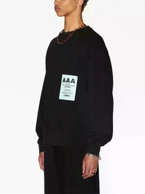 AMBUSH Cotton Sweatshirt With Patch Detail