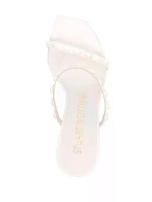 STUART WEITZMAN 100mm Leather Mules