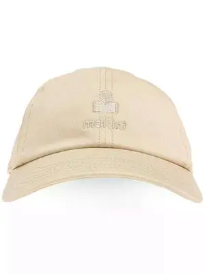 Isabel Marant Étoile Tomas Logo-embroidered Baseball Cap - Neutrals