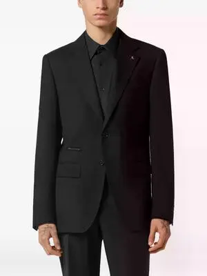 Philipp Plein Single-breasted Blazer - Black