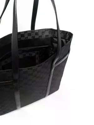 MISBHV Jacquard-monogram Tote Bag