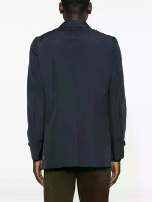 Herno Buttoned Lightweight Jacket - Blue