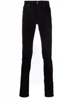 Amiri Logo-plaque Skinny Jeans - Black
