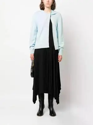Fendi Twist-detail Open-front Cardigan