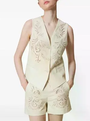 TWINSET Embroidered Waistcoat