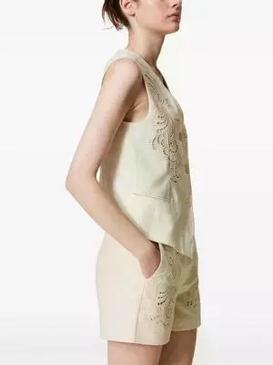 TWINSET Embroidered Waistcoat