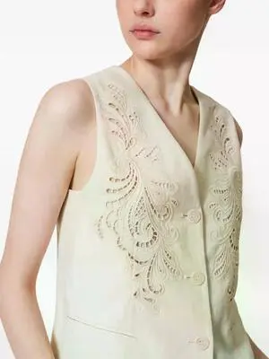 TWINSET Embroidered Waistcoat