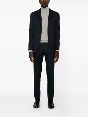 Fedeli Cashmere Roll Neck Sweater - Grey