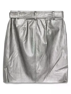 Dkny Belted Mini Skirt