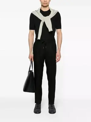 DELL'OGLIO Crew-neck Cotton T-shirt