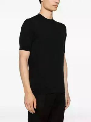 DELL'OGLIO Crew-neck Cotton T-shirt