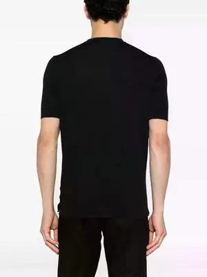 DELL'OGLIO Crew-neck Cotton T-shirt