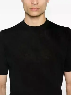 DELL'OGLIO Crew-neck Cotton T-shirt