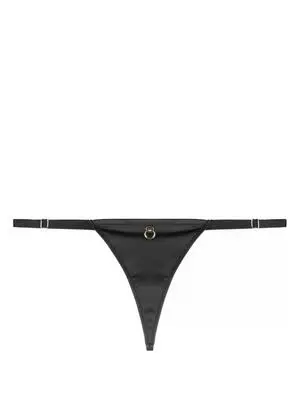 MAISON CLOSE Chambre Noire Mini Thong - Black