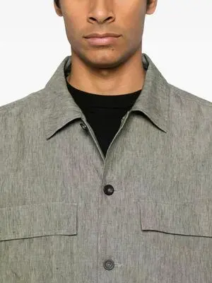 Peserico Mélange-effect Shirt Jacket