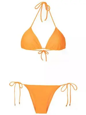 AMIR SLAMA Triangle-cup Bikini - Orange