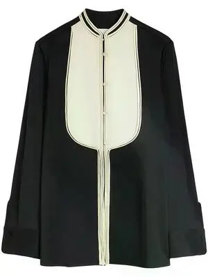 JIL SANDER Contrast-bib Shirt