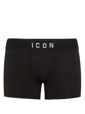 Dsquared2 Icon Logo-waistband Boxers - Black