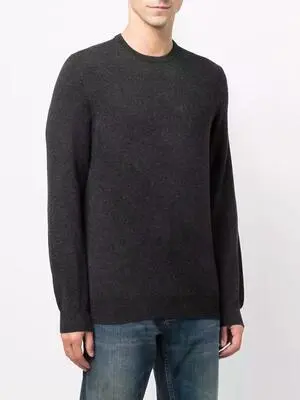 Fedeli Crew-neck Cashmere Jumper - Grey