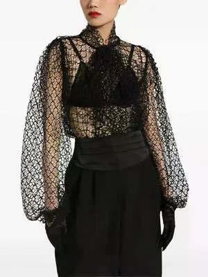 Dolce & Gabbana Translucent Design Blouse