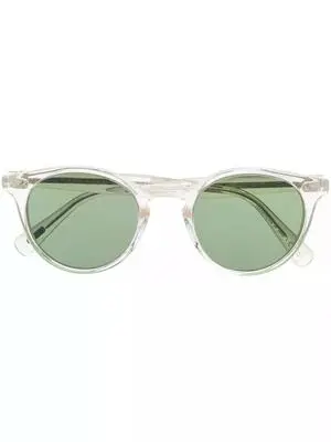 Oliver Spencer Romare Round-frame Sunglasses - Neutrals