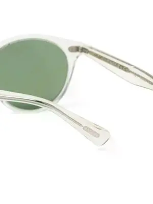 Oliver Spencer Romare Round-frame Sunglasses - Neutrals