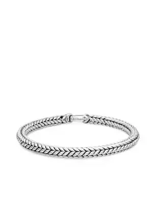 David Yurman Sterling Chevron Bracelet - Silver