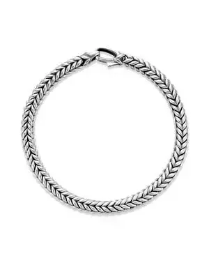 David Yurman Sterling Chevron Bracelet