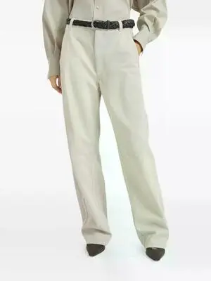 Brunello Cucinelli Curved Trousers