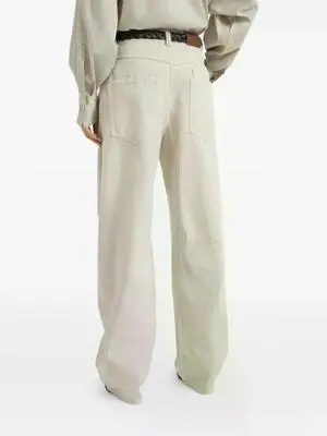 Brunello Cucinelli Curved Trousers