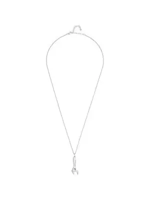 Mateo Wrench Pendant Necklace - Silver