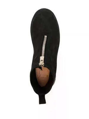 Guidi Suede Ankle Boots - Black