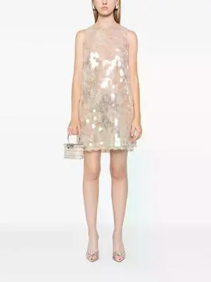 Ermanno Scervino Sequin-embellished Mini Dress