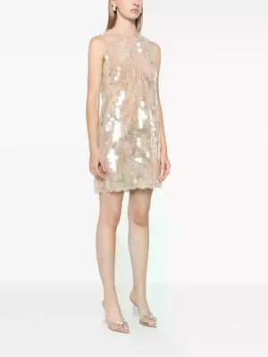 Ermanno Scervino Sequin-embellished Mini Dress