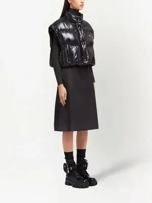 Prada Re-nylon Convertible Down Jacket