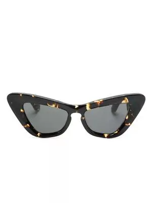 Burberry Tortoiseshell Cat-eye Sunglasses - Brown