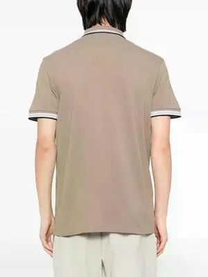 BOSS Logo-embroidered Polo Shirt - Brown